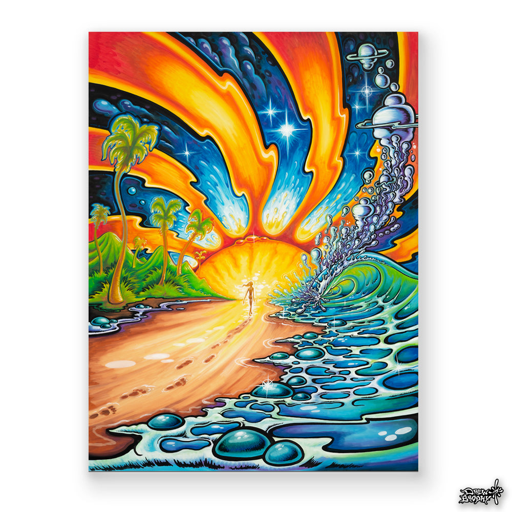 Step Into The Sun - Original Painting by Drew Brophy