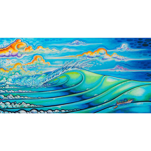 Cloudbreak Original Painting by Drew Brophy