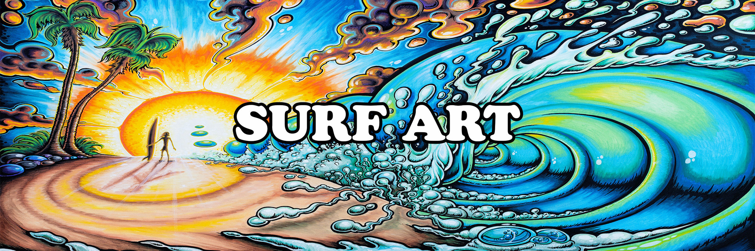 Surf Art Prints by Surf Artist Drew Brophy