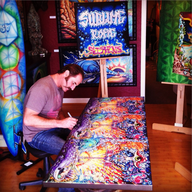 Sirens SUBLIME WITH ROME Limited Edition SIGNED By BAND Fine Art on Ca