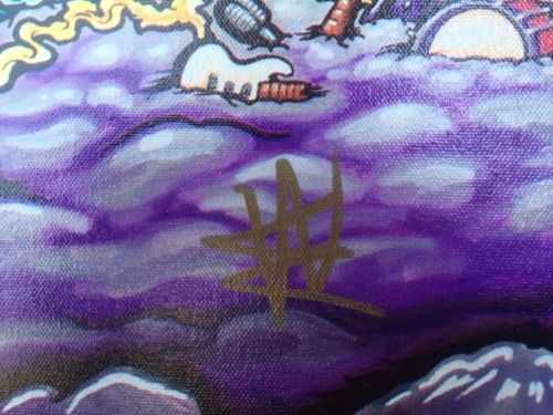 SUBLIME WITH ROME SIRENS Original Paintings SIGNED By BAND Paint Pen o ...