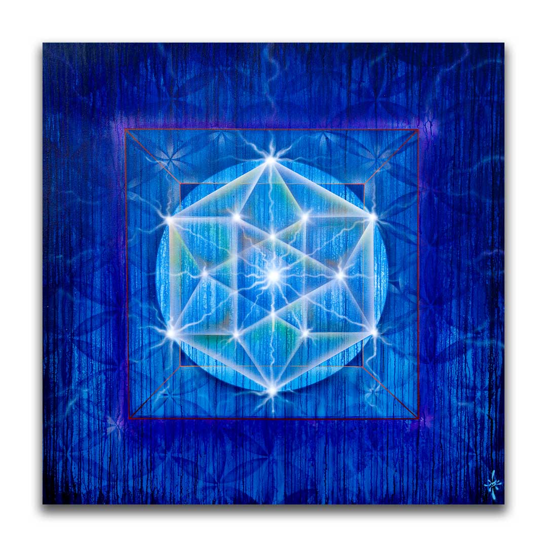 The Perfect Shape Art Print by Drew Brophy | Sacred Geometry