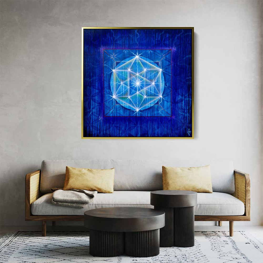 The Perfect Shape Art Print by Drew Brophy | Sacred Geometry