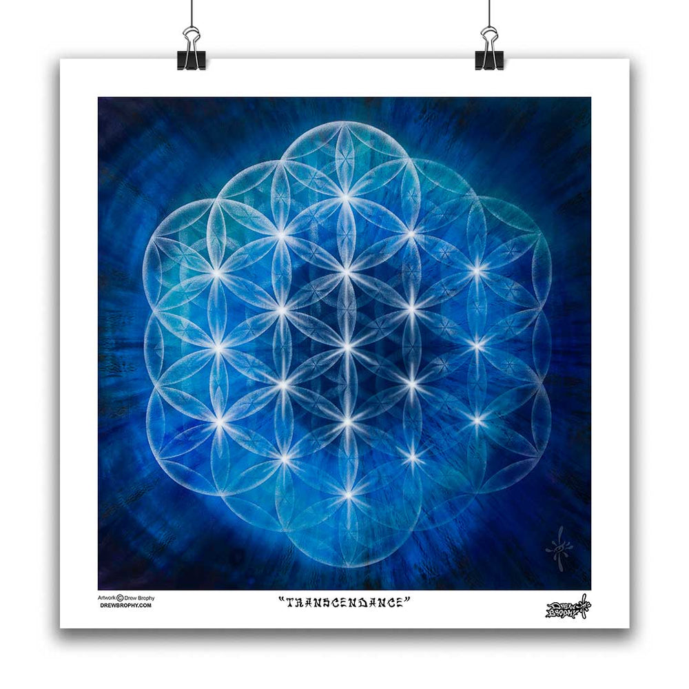 Transcendence by Drew Brophy | High Quality Art Print | Sacred Geometry