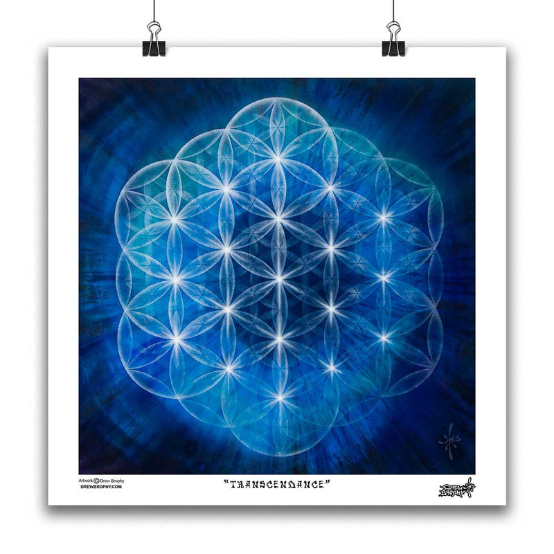 Transcendence by Drew Brophy | High Quality Art Print | Sacred Geometry